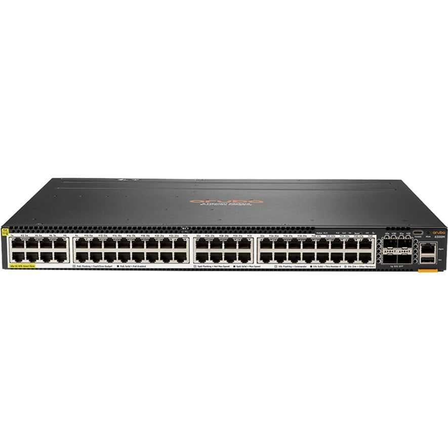 Aruba 6300M Ethernet Switch - 48 Ports - Manageable - 3 Layer Supported ...