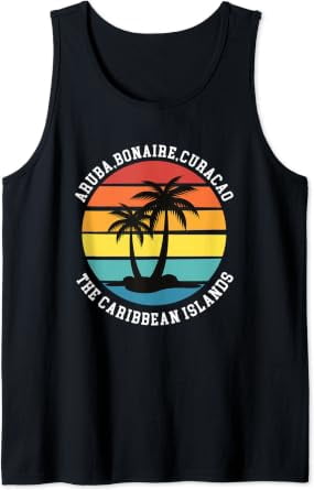 Aruba Bonaire Curacao The Caribbean Islands Vacation Tank Top Size S ...