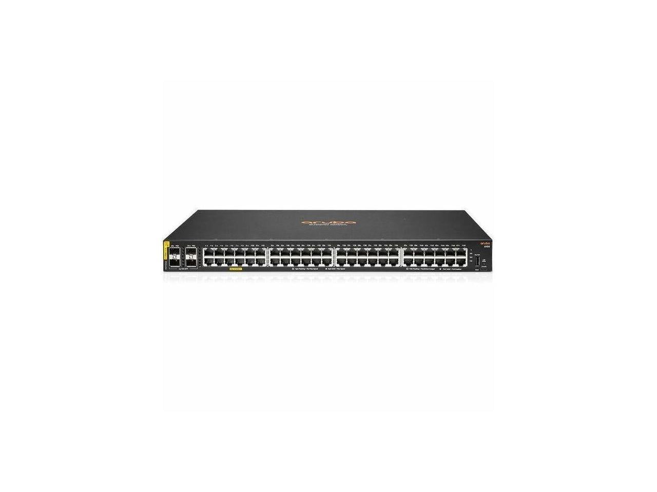 Aruba CX 6100 Ethernet Switch - 48 Ports - Manageable - Gigabit ...