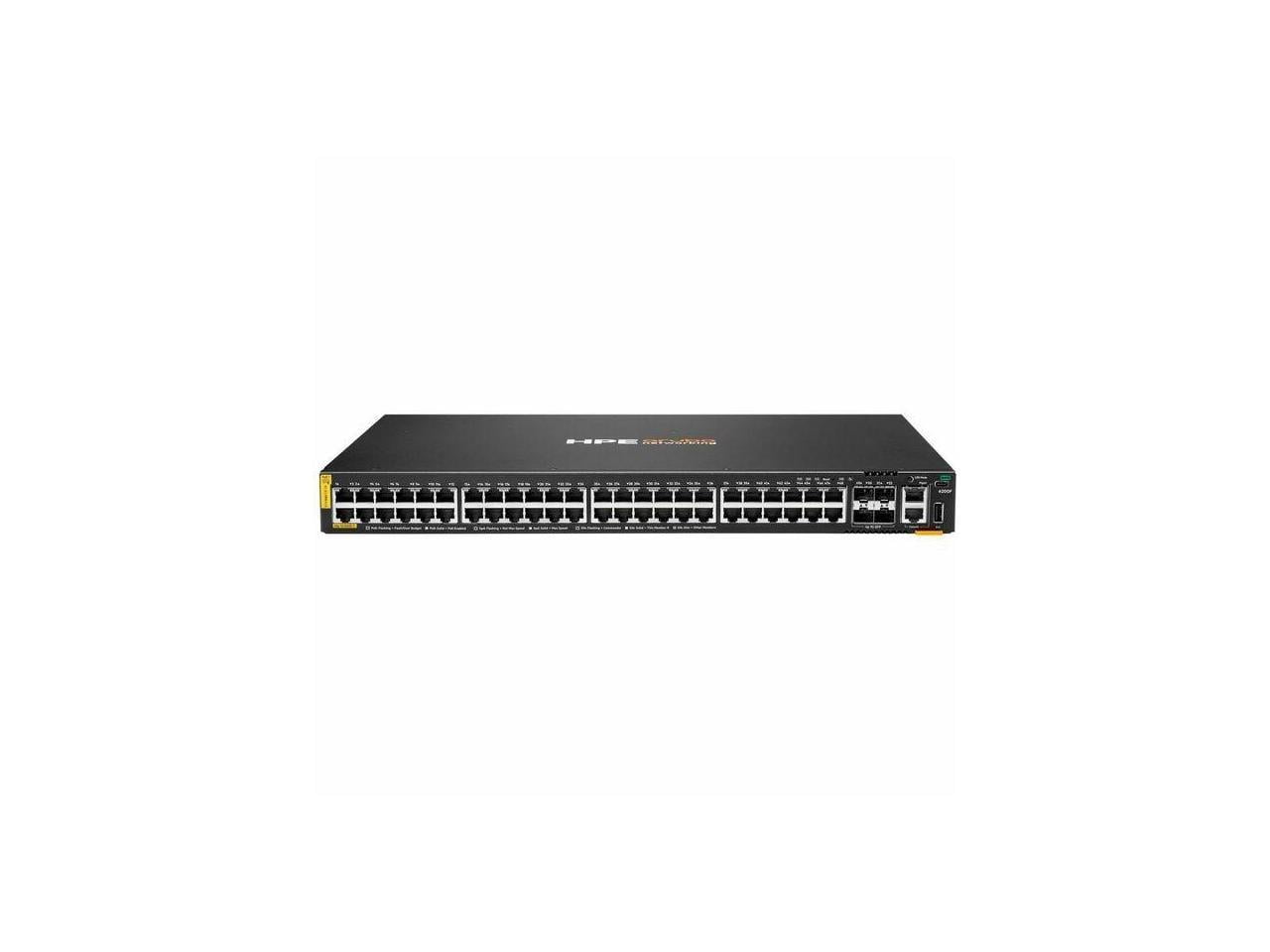 Aruba CX 6200F 48G Class 4 PoE 4SFP 370W Switch - 48 Ports - Manageable ...