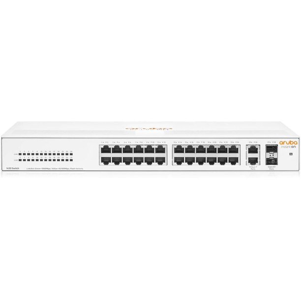 Aruba Instant On 1430 26-Port Gb Unmanaged Switch | 26x 1G Ports | 2X ...