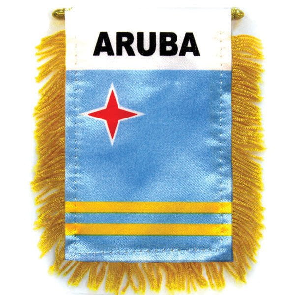 Aruba (Light Blue) Mini Banner - Walmart.com