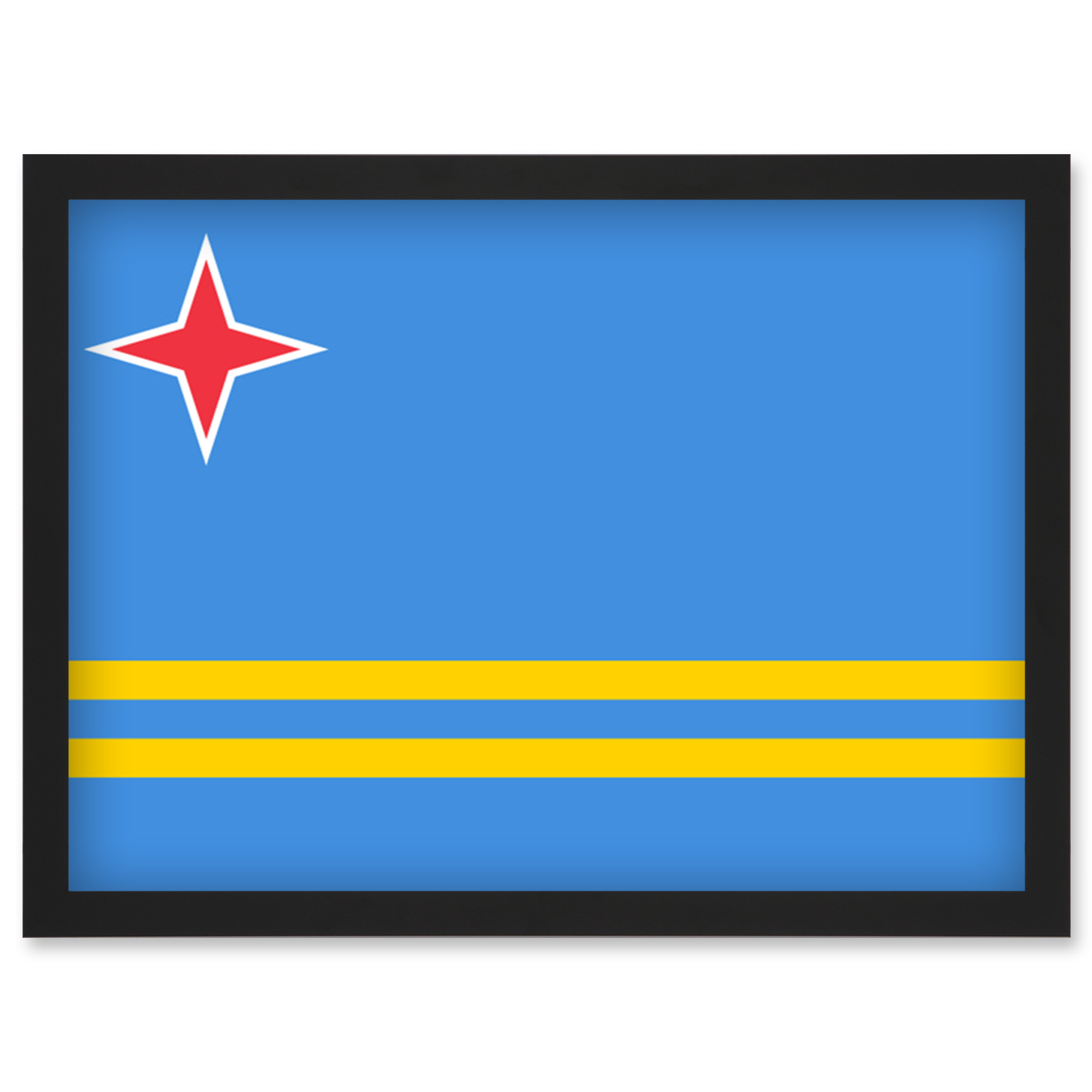 Aruba National Flag Patriotic Vexillology World Flags Country Region ...
