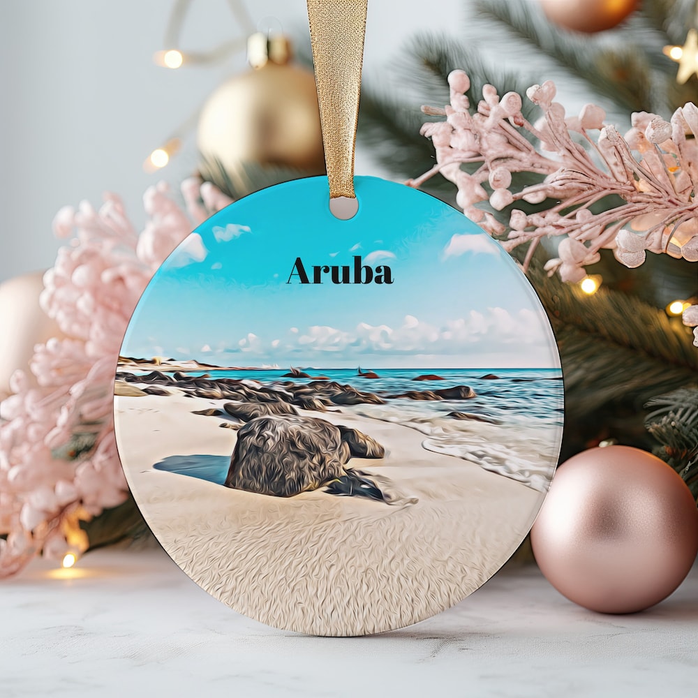 Aruba Ornament, Chris.Tmas Ornament, Aruba Gift, Chris.Tmas Gift, Aruba ...