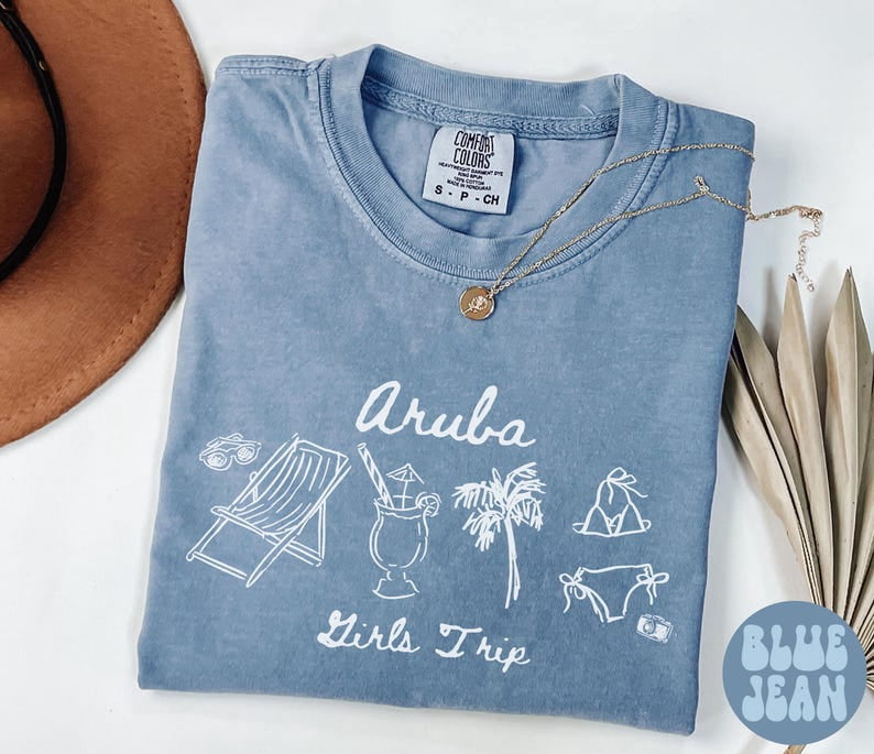 Aruba Shirt, Girls Trip Shirts, Matching Shirts, Friends Trip, Vacation ...