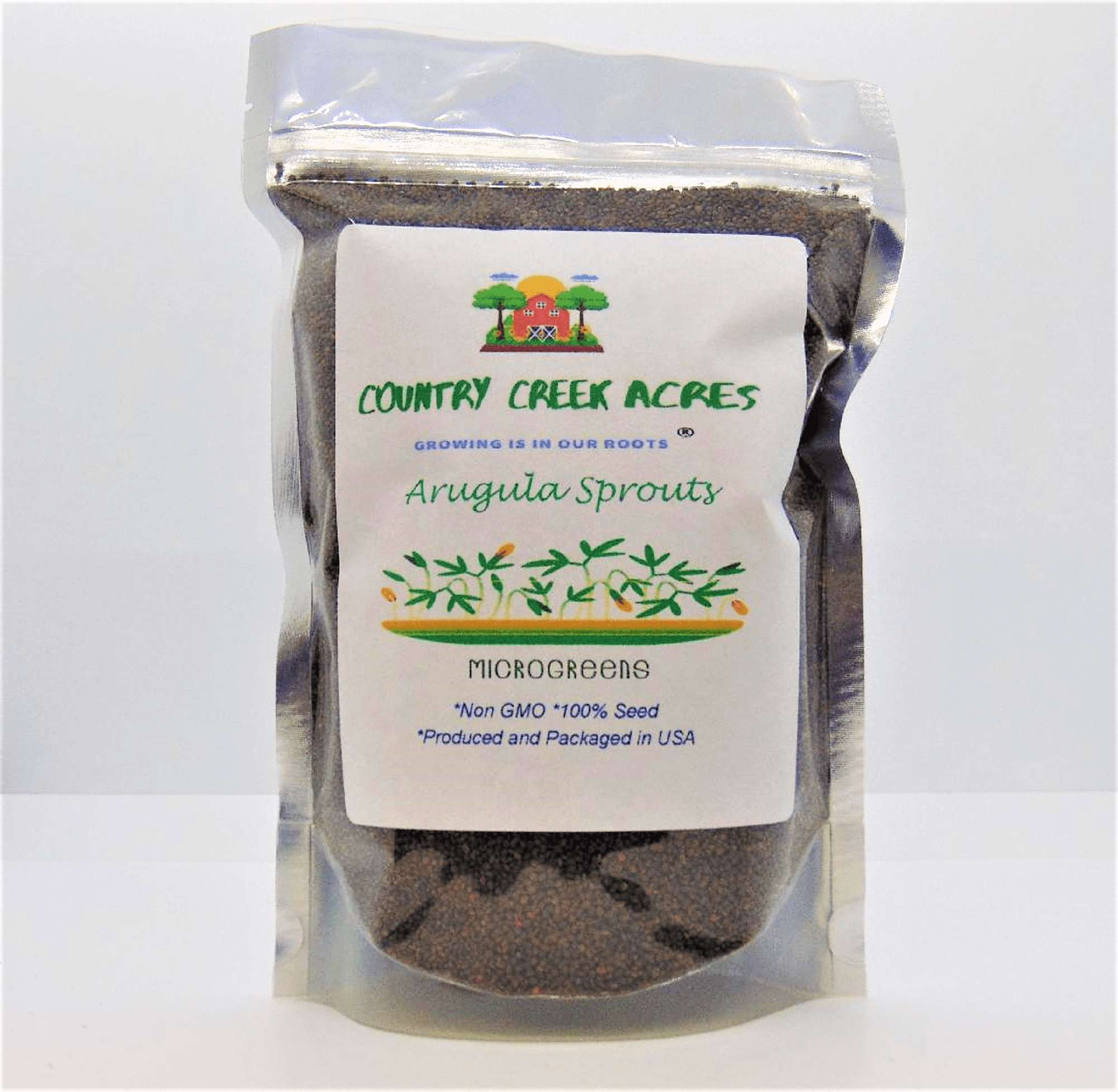 Arugula Seed, Arugula Sprouting Seeds, Microgreen, Sprouting, 8 OZ, NON ...