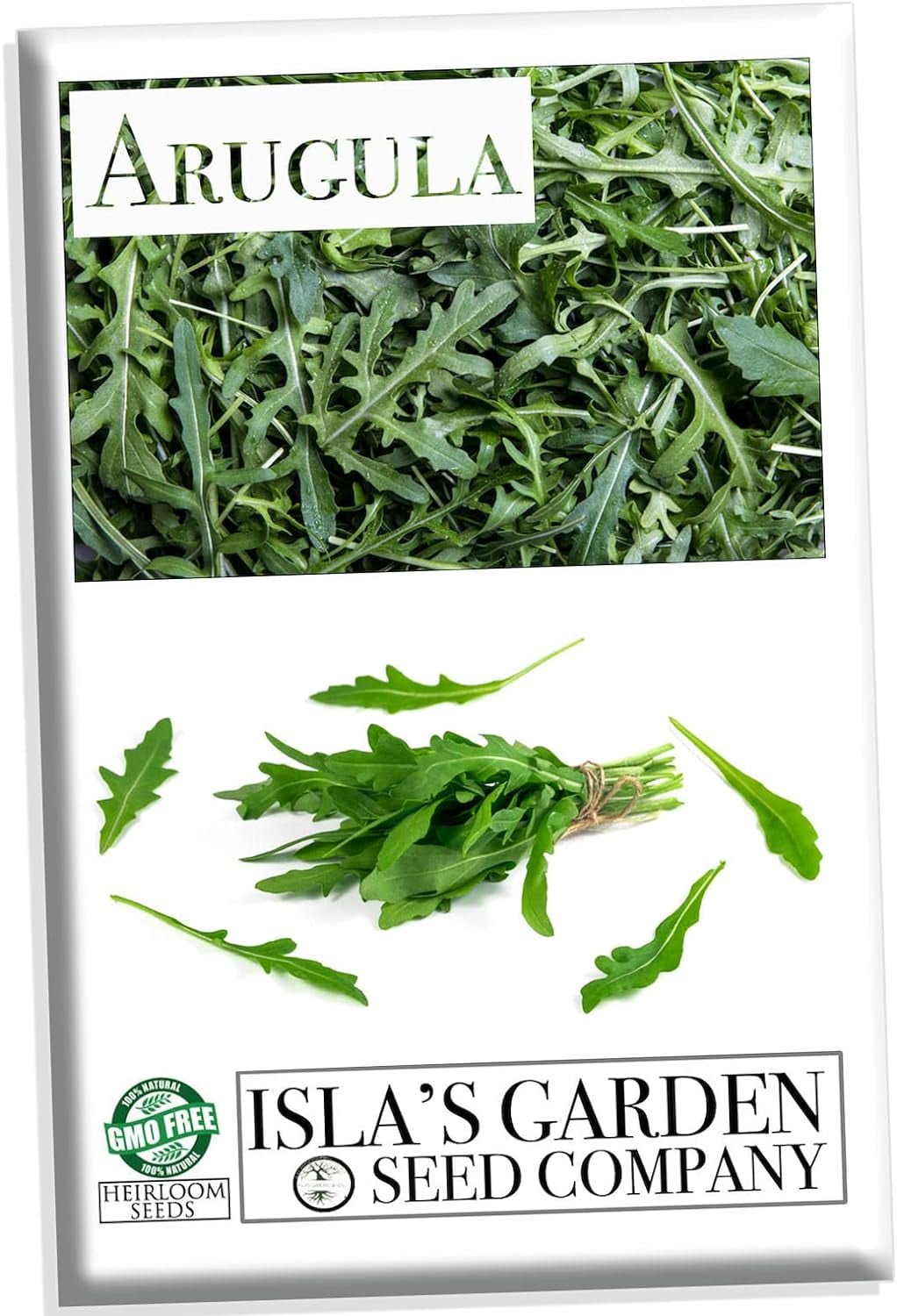 Arugula Seeds for Planting,1000+ Heirloom Seeds Per Packet, (Isla's ...