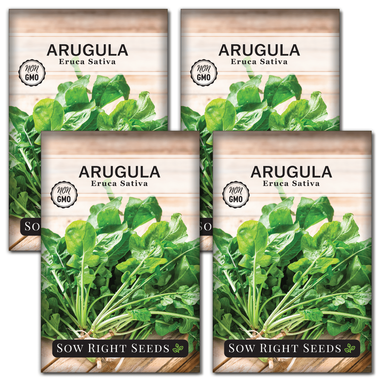Arugula Seeds for Planting - Non GMO Heirloom Varieties for your Home ...