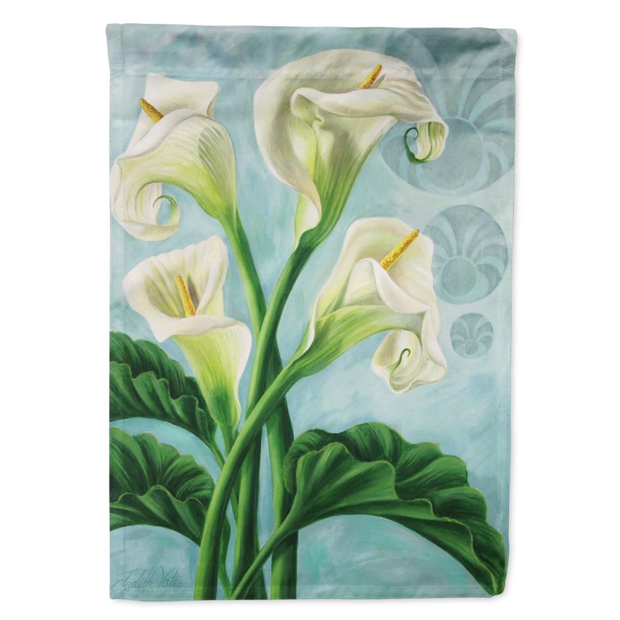 Arum Lilly by Judith Yates House Flag - Walmart Business Supplies