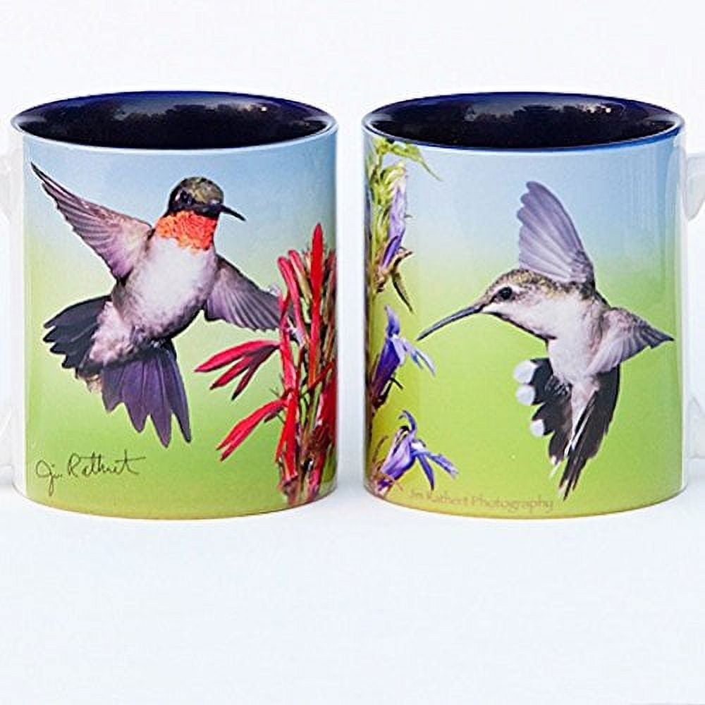 Arundale - Jim Rathert - 11oz. Mug - Ruby-throated Hummingbirds ...