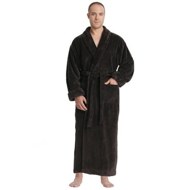 PAVILIA Plush Warm Men's Bathrobe, Lightweight Soft Spa Robe for Winter ...