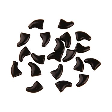 Flmtop 20Pcs Pet Dog Cat Paw Claw Anti-Scratch Soft Silicone Nail Caps ...