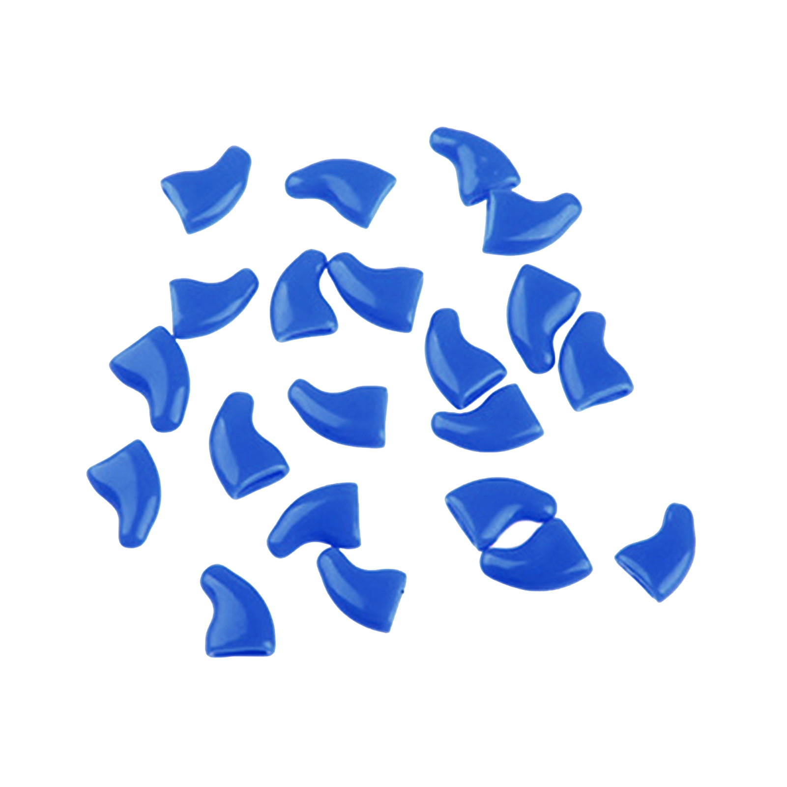 Aruwei 20 Pcs Pet Nail Caps with Adhesive – Fashionable Claw Covers for ...