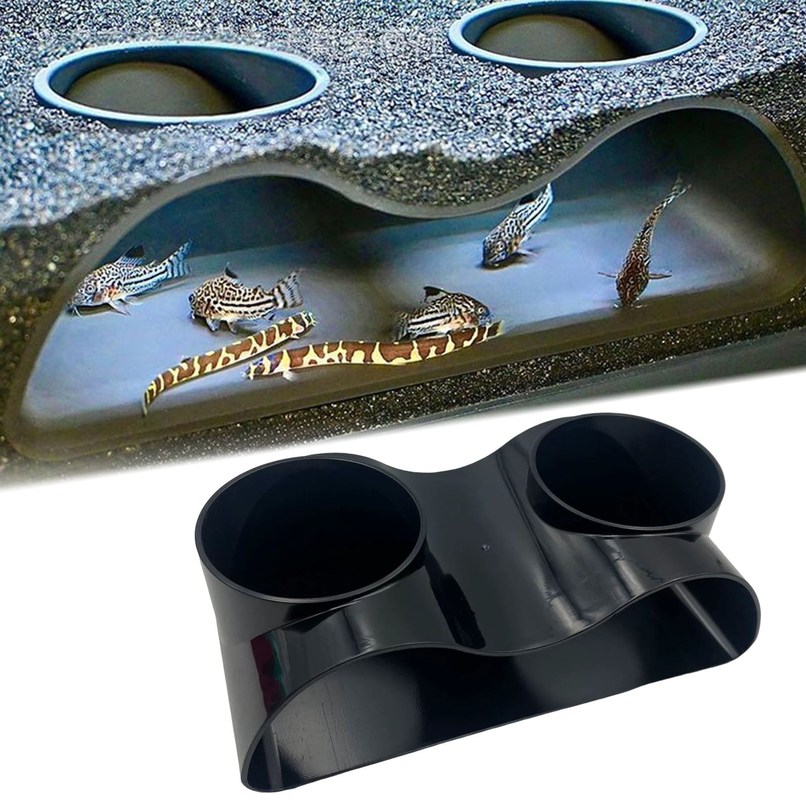 Aruwei Aquarium Tunnel Cave Multifunctional Loach Catfish Betta Shrimp ...