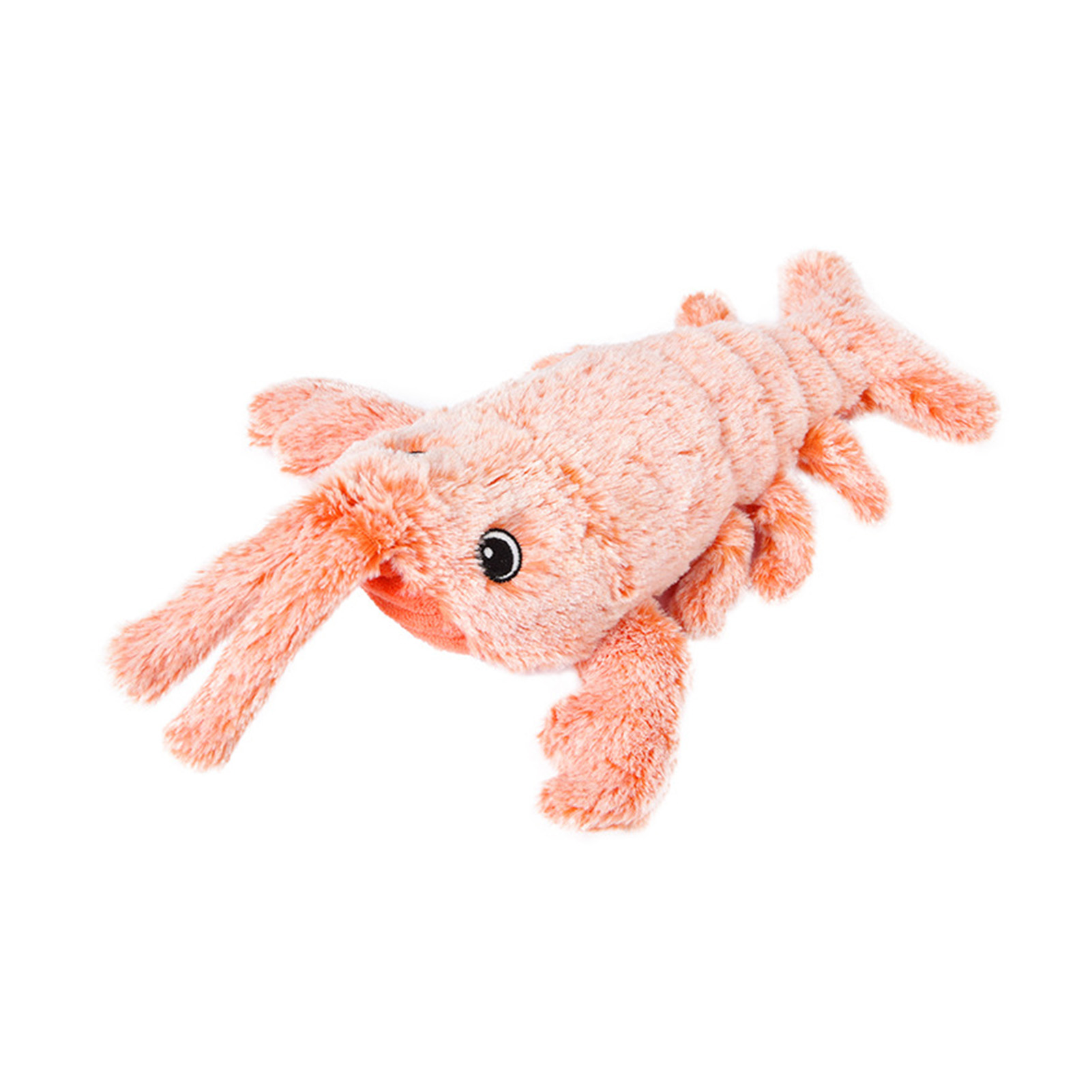 Aruwei Interactive Jumping Animals Cat Toy Rechargeable Plush Lobster ...
