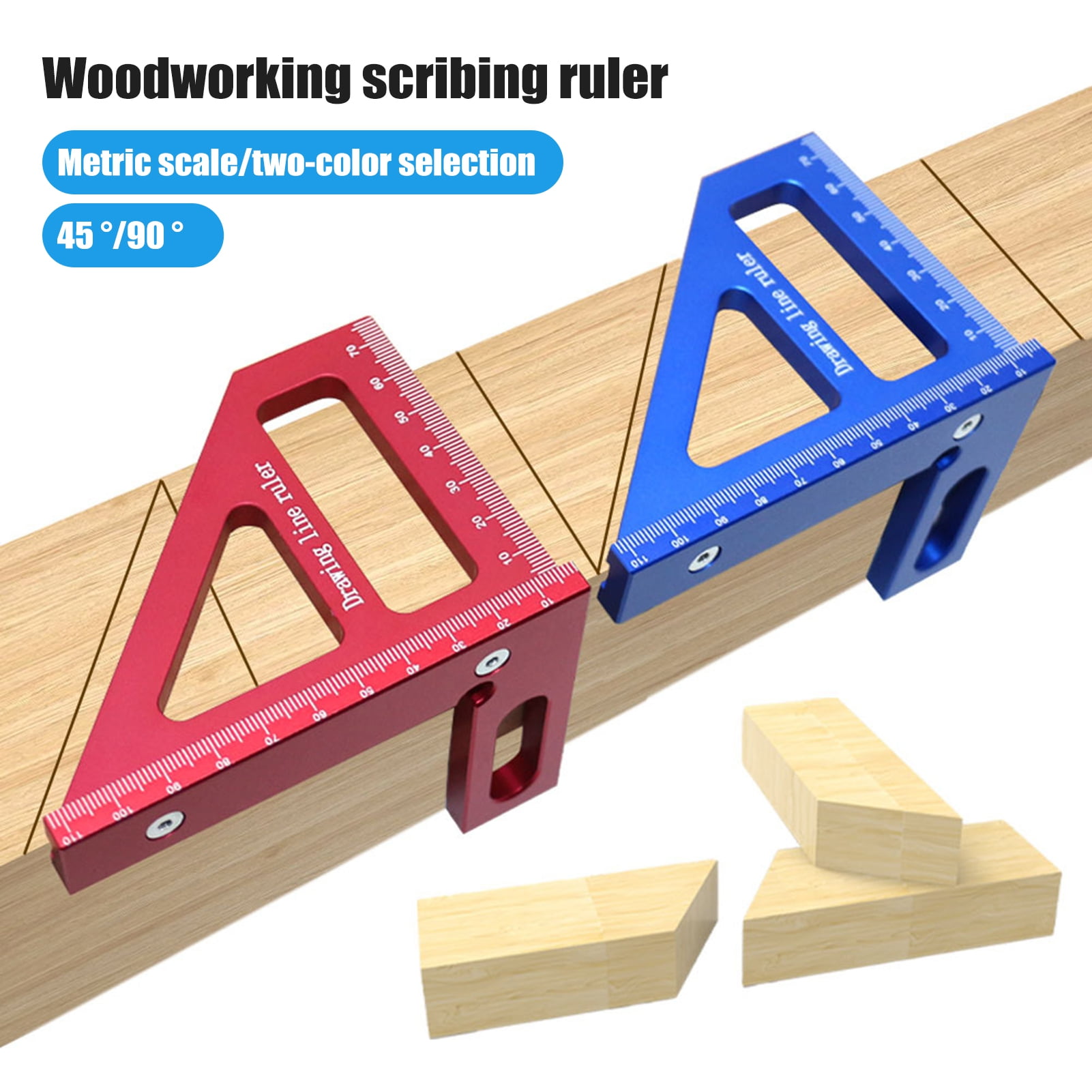 Aruwei Measuring Ruler 3D Multi-Angle Measuring Ruler High Precision ...