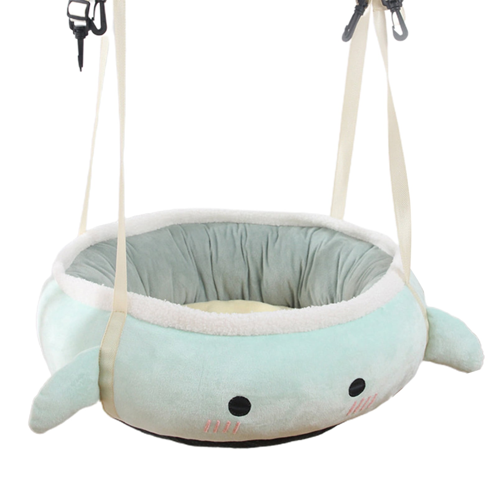 Aruwei Non-slip Cat Nest - PP Cotton Filling Plush Cartoon Animal Shape ...