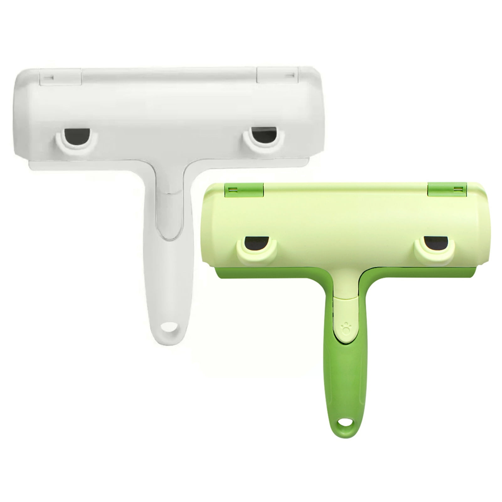 Aruwei Pet Hair Remover Stick Reusable Multi-Surface Roller Frog Shape ...