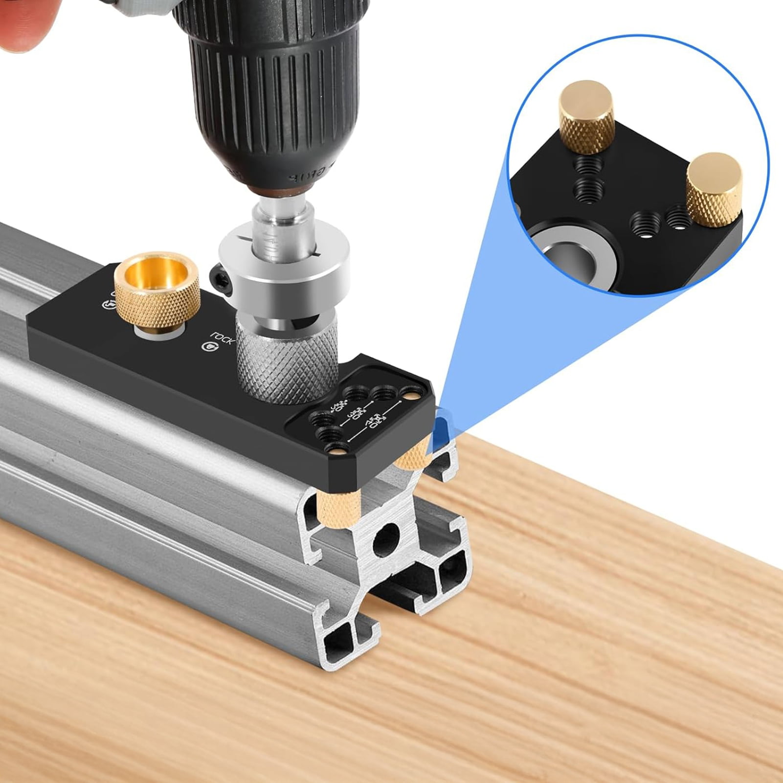 Aruwei Punching Assist Device Punching Auxiliary Devices Drill Guide ...