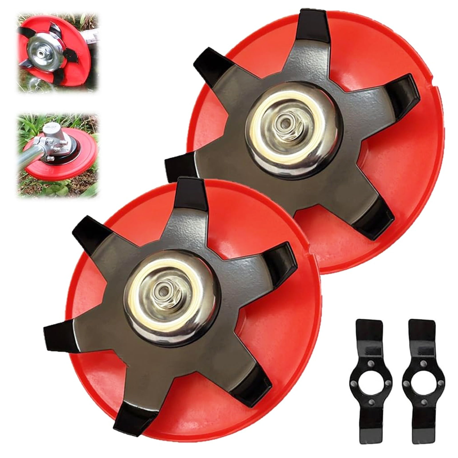 Aruwei Universal Weed Eater Blade Grass Trimmer Head Heavy-duty ...