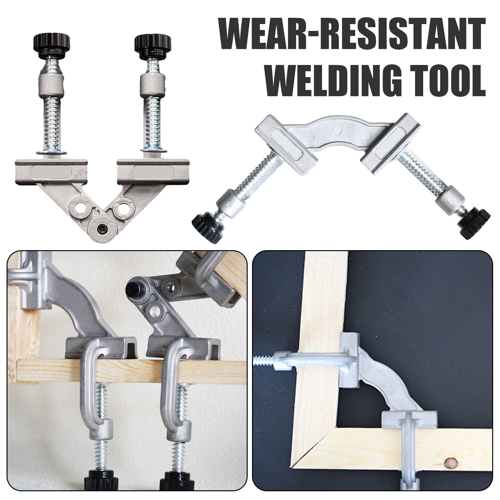 Aruwei Woodworking Clamp Right Angle Corner Clamp Fast Tightening Safe ...