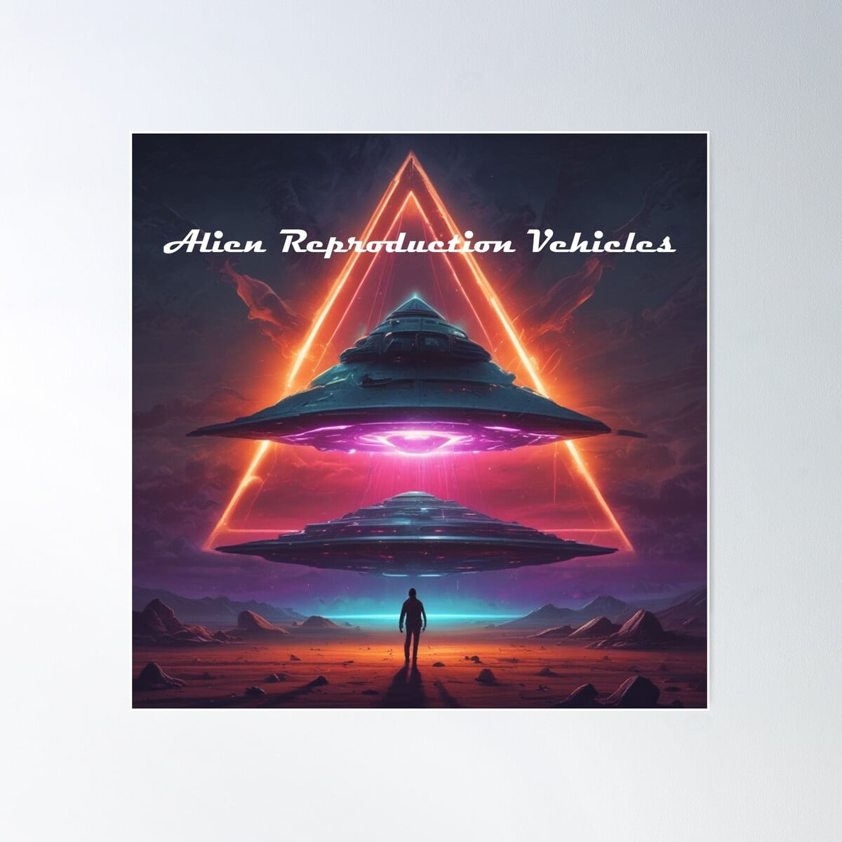 Arv - Alien Reproduction Vehicles Poster Wall Art, Modern Wall Decor ...