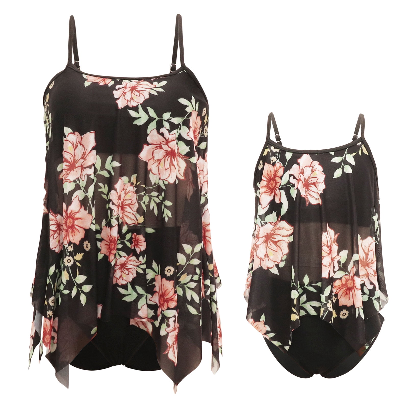 Arvbitana Family Matching 2pcs Swimsuit Set Sleeveless Off Shoulder ...