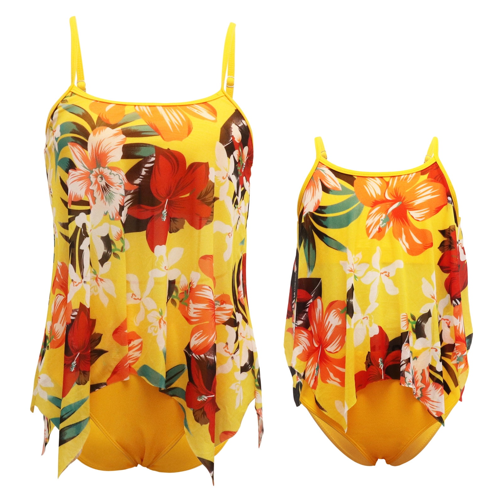 Arvbitana Family Matching 2pcs Swimsuit Set Sleeveless Off Shoulder ...