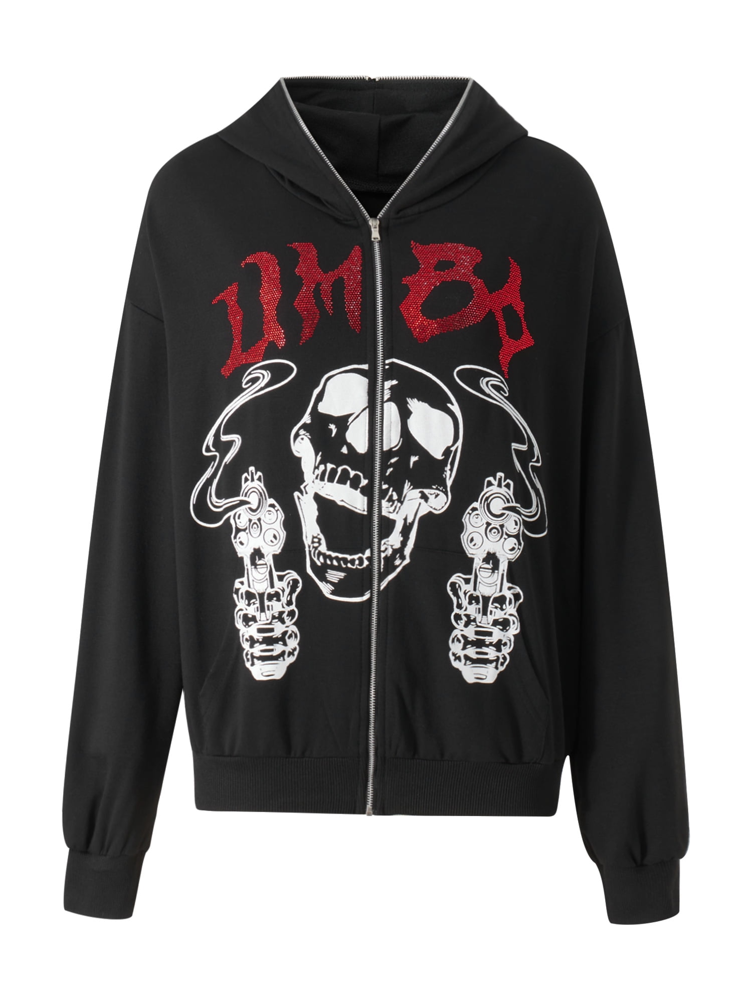 Arvbitana Womens Autumn Zipper Hoddies Open Front Pullover Long Sleeve