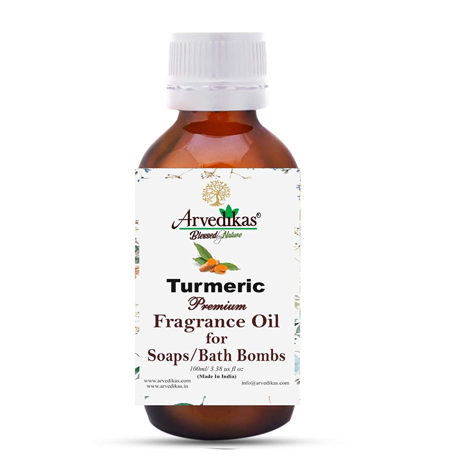 Arvedikas Premium Turmeric Fragrance Oil for Soap Making | Scented Oil ...