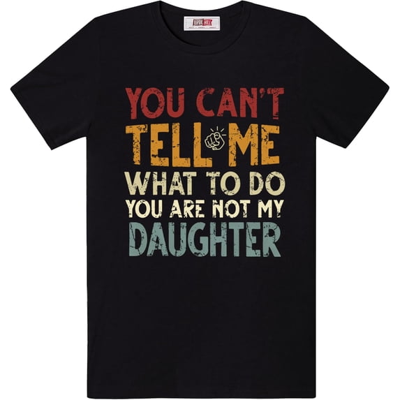 Arvilhill Men Father's Day T-Shirt from My Daughter Best Dad Ever Daddy ...