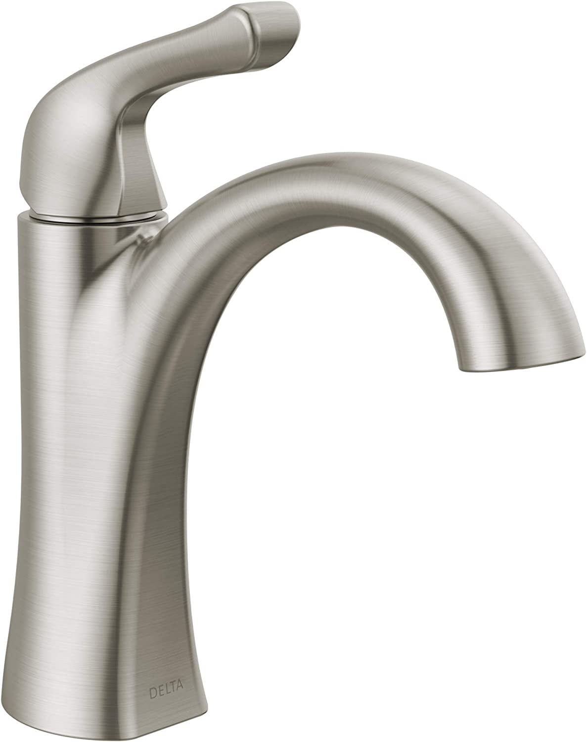 Arvo Brushed Nickel Bathroom Faucet 1 Hole, Single Hole Sink for Vanity ...