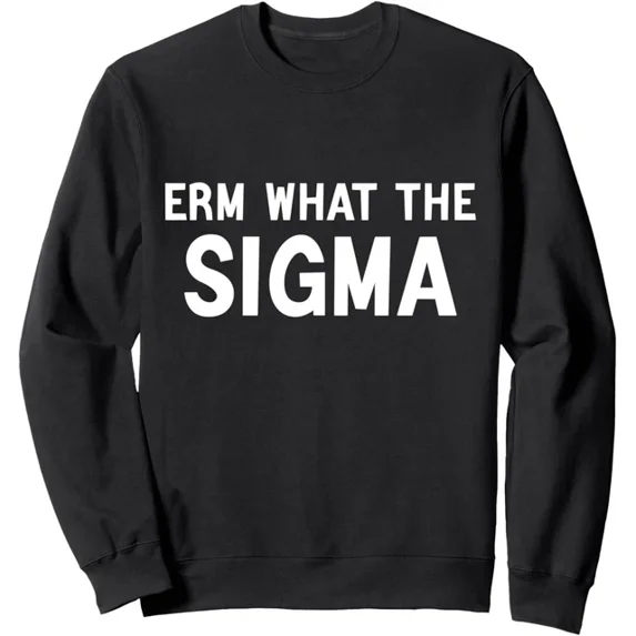Arvy Brainrot Saying Erm What The Sigma Unisex Crewneck Sweatshirt ...