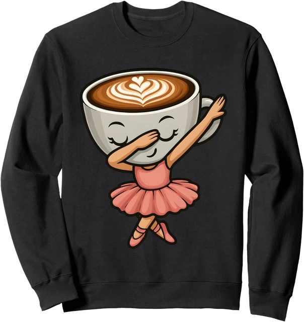 Arvy Cappuccino Ballerina Cute Italian Brainrot Unisex Crewneck ...