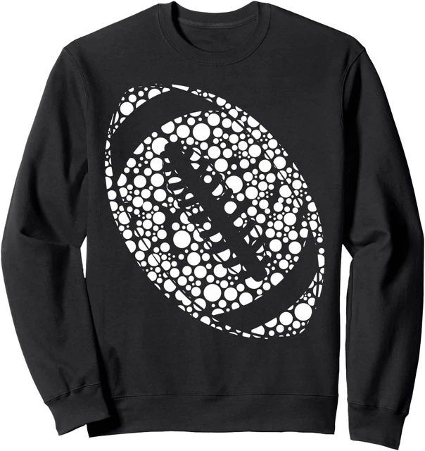 Arvy Dot Football Ball Lover Happy Dot Day 2025 Polka Unisex Crewneck ...