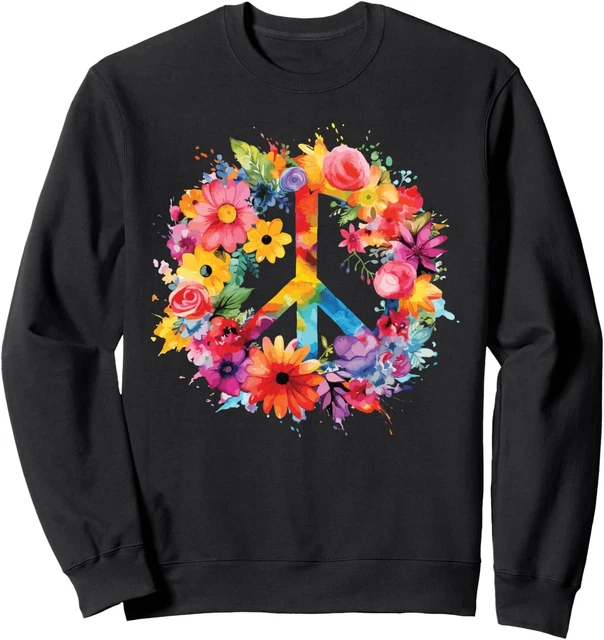 Arvy Peace Sign TieDye International Day Of Peace World Unisex Crewneck ...