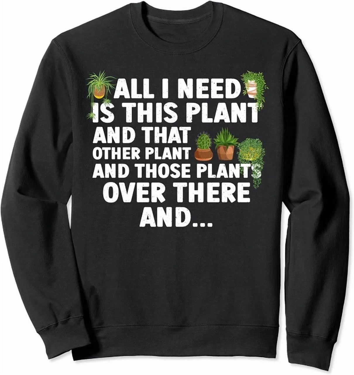 Arvy Plant Art Gardening Garden Plant Lovers Unisex Crewneck Sweatshirt ...