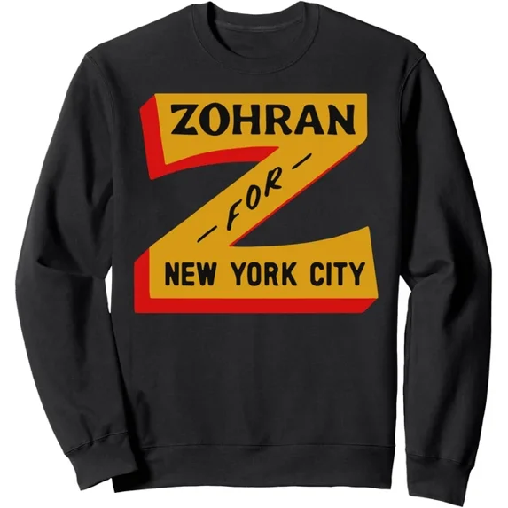 Arvy Zohran For Mayor Of Nyc 2025 Family US Gifts Unisex Crewneck ...