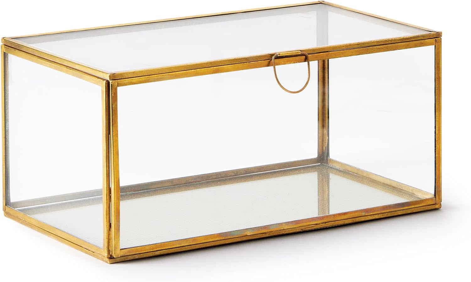 Arwen Rectangular Display Box Antique Brass - Walmart.com