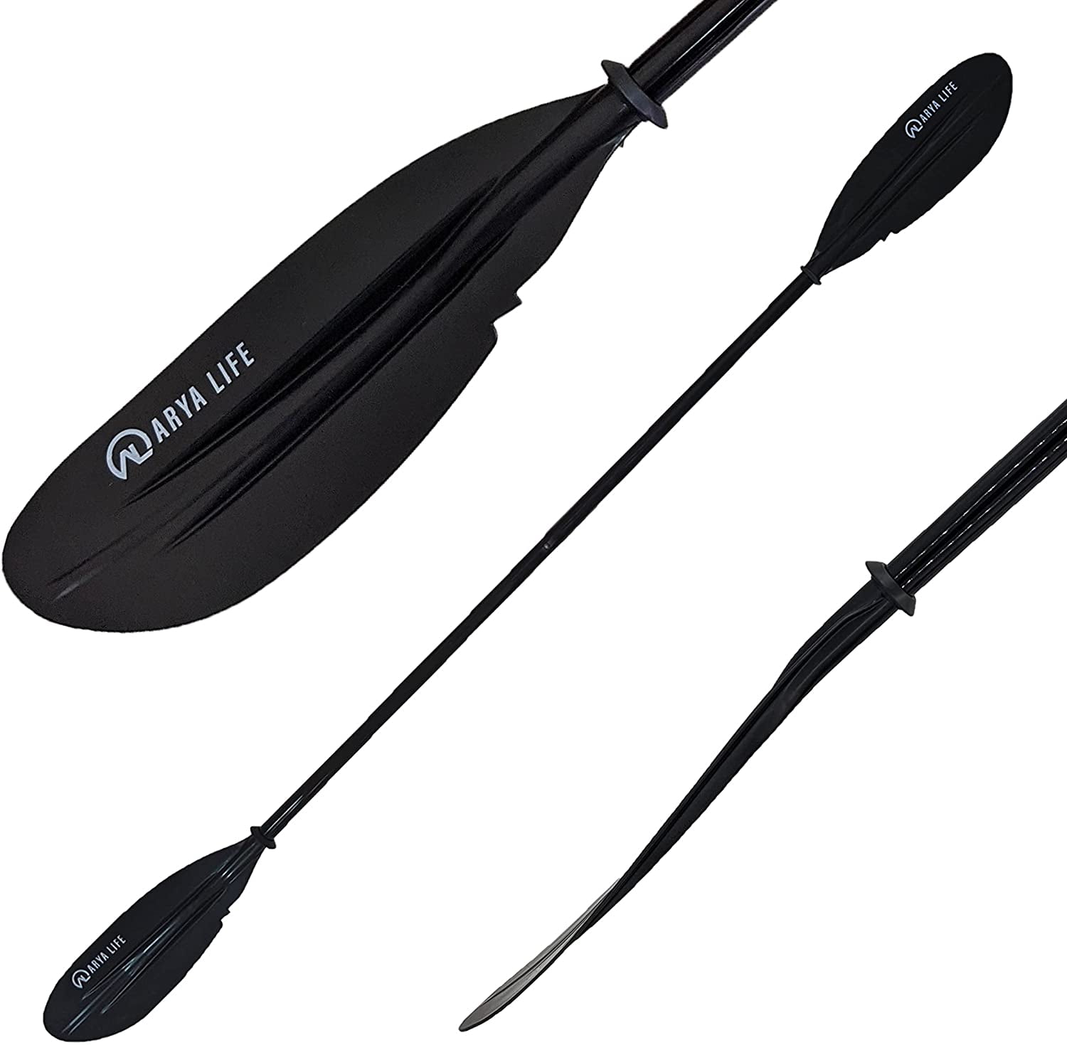 Arya Life 92 Inches Lightweight Kayak Paddles, Fiberglass Shaft ...