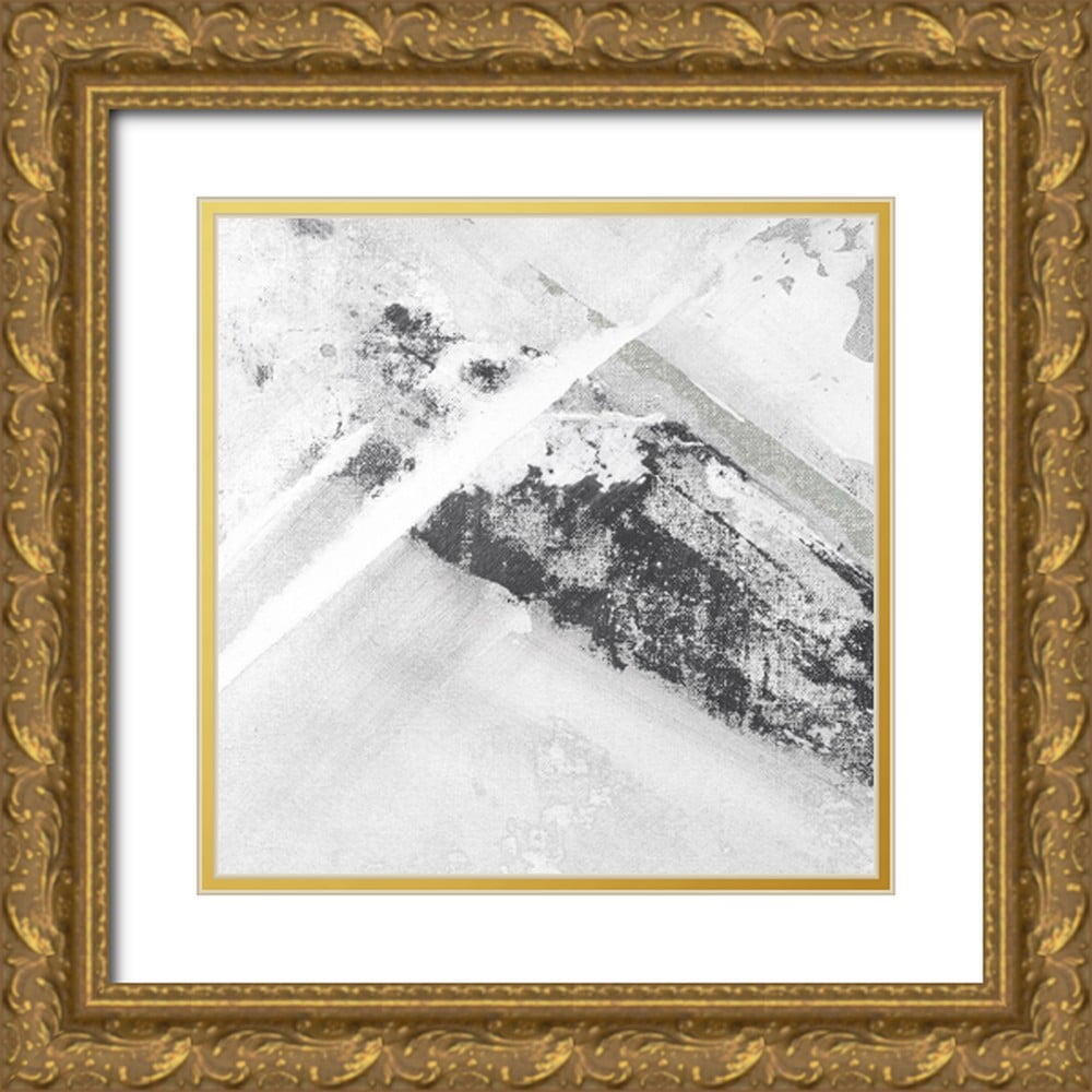 Aryai, Sia 15x15 Gold Ornate Wood Framed with Double Matting Museum Art ...