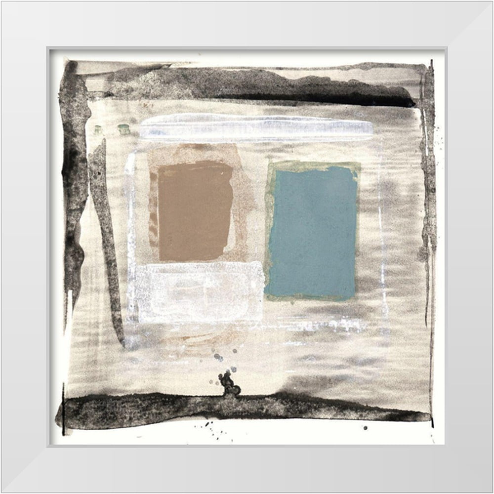 Aryai, Sia 15x15 White Modern Wood Framed Museum Art Print Titled - Mozaic 22 - Walmart.com