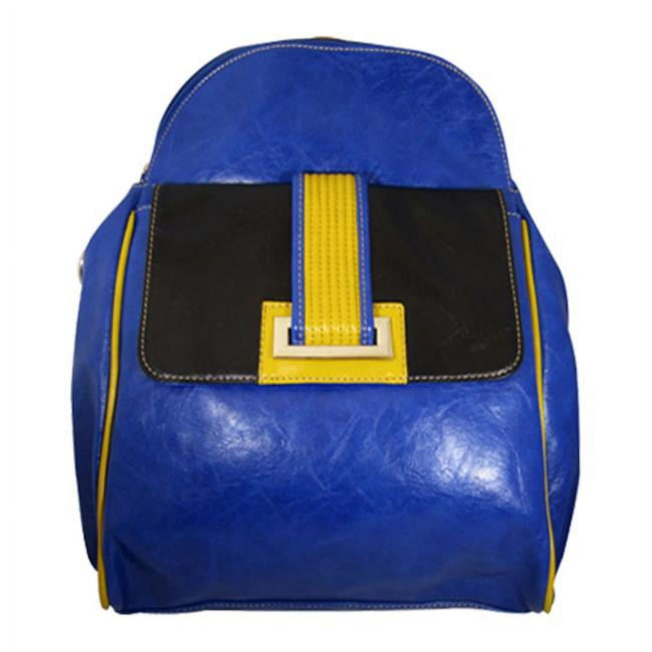 Aryana Junior Womens Blue Front Pocket Top Zipper Bita Backpack - Blue ...