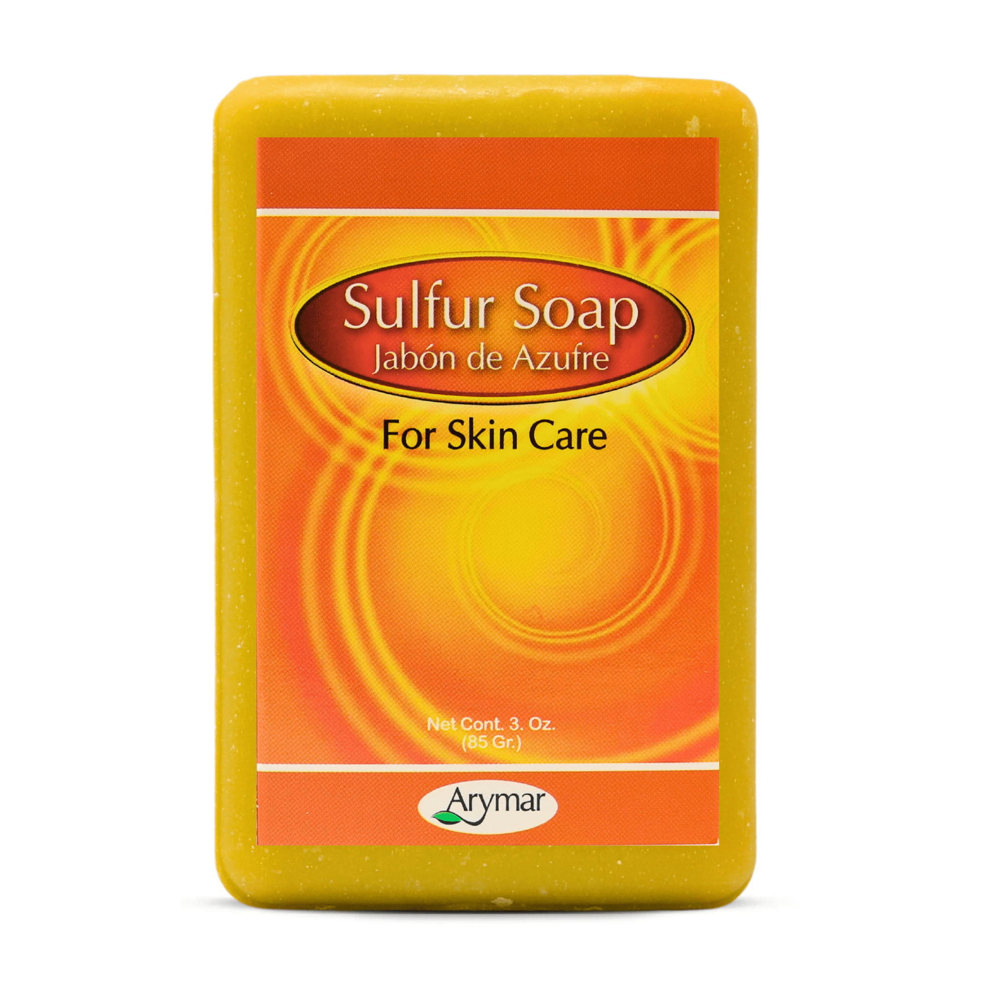 Arymar Sulfur Bar Soap, Jabon de Azufre with Calendula and Aloe extract ...