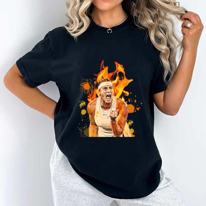 Aryna Sabalenka Tennis Player Pro WTA Sport Comfort Color T-Shirt, for ...