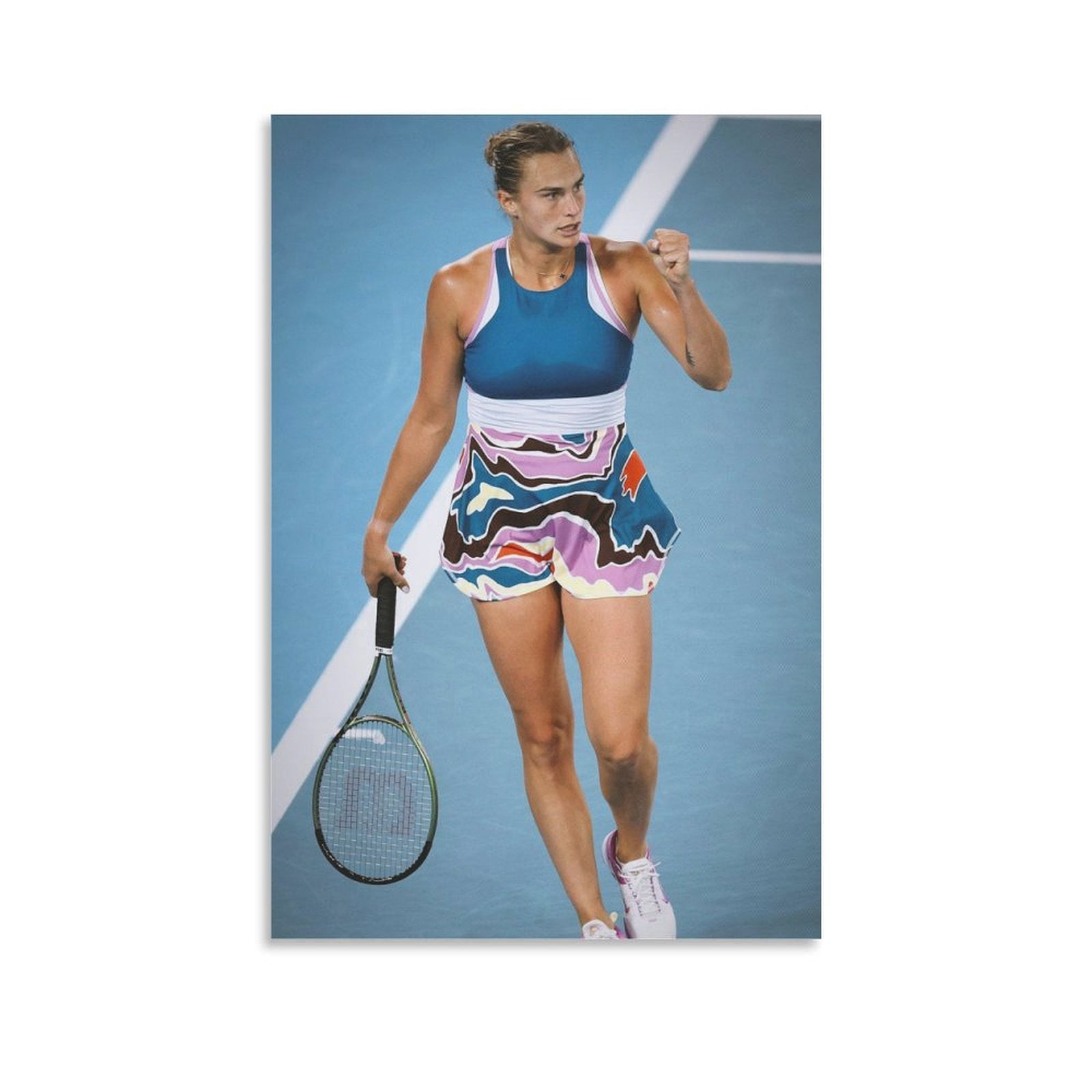 Aryna Sabalenka Tennis Poster (1) Canvas Poster Wall Art Picture Prints ...