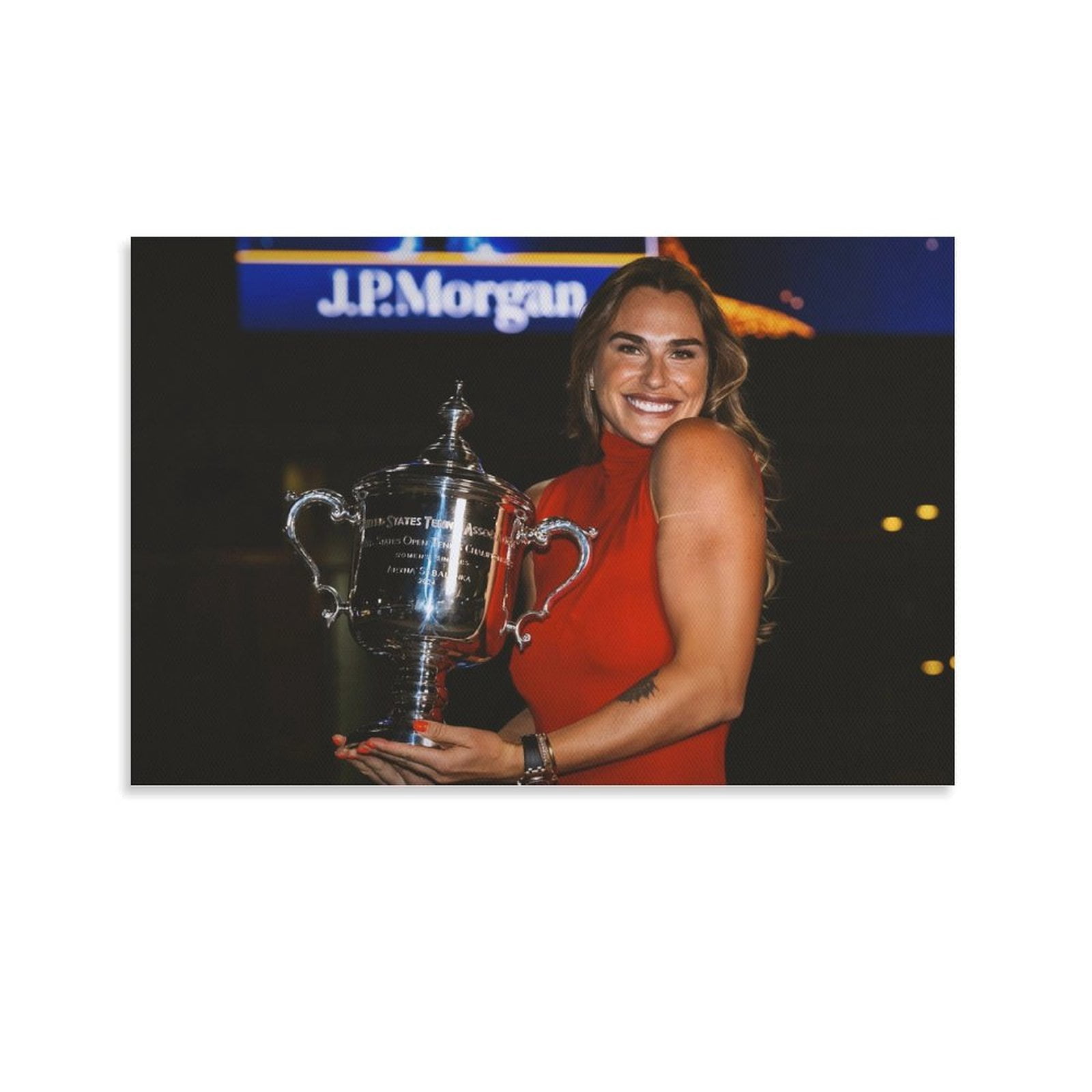 Aryna Sabalenka Tennis Poster (4) Print Photo Art Painting Canvas ...