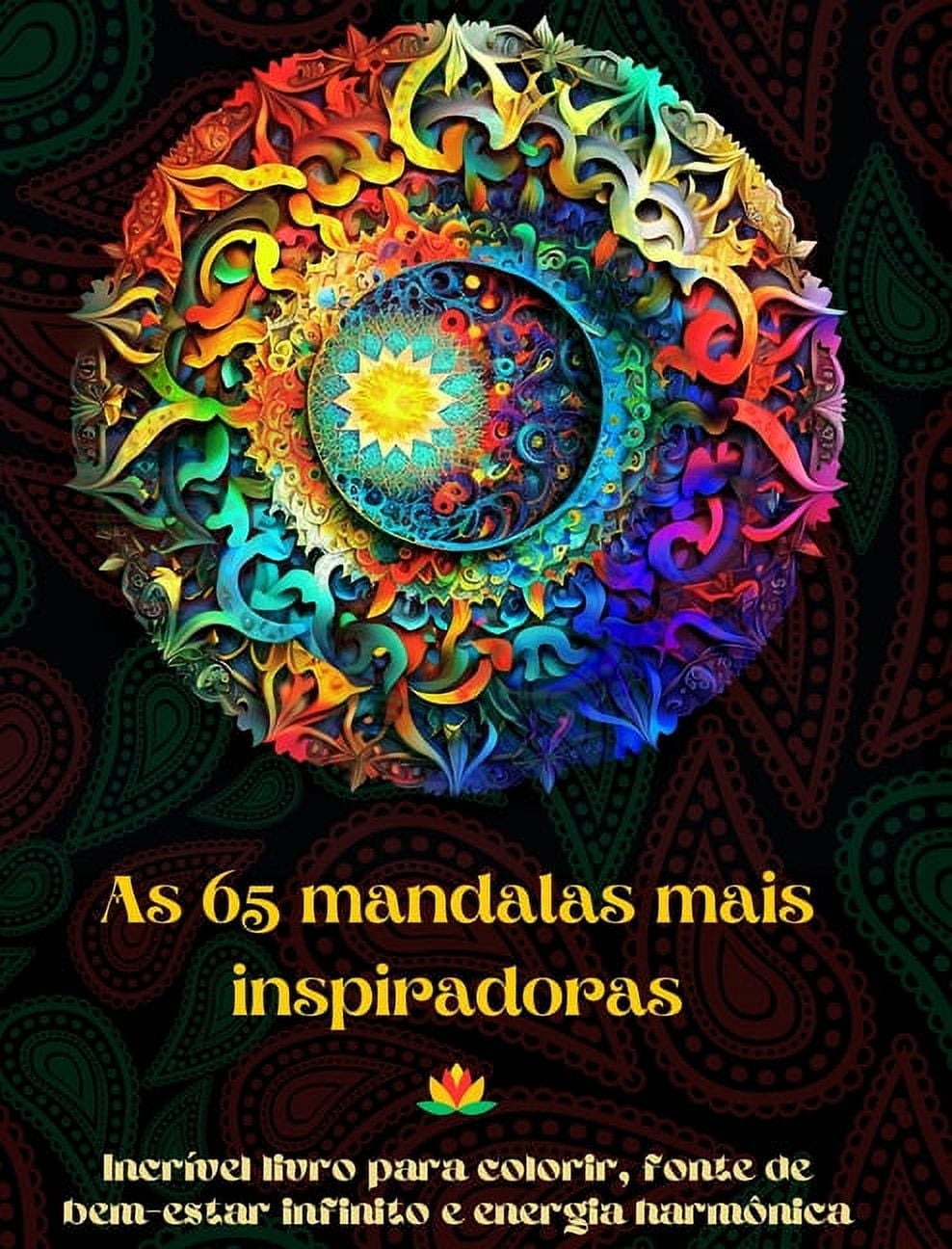 As 65 mandalas mais inspiradoras - IncrÃ­vel livro para colorir, fonte ...