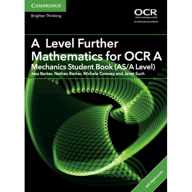 As/A Level Further Mathematics OCR A Level Further Mathematics for OCR ...