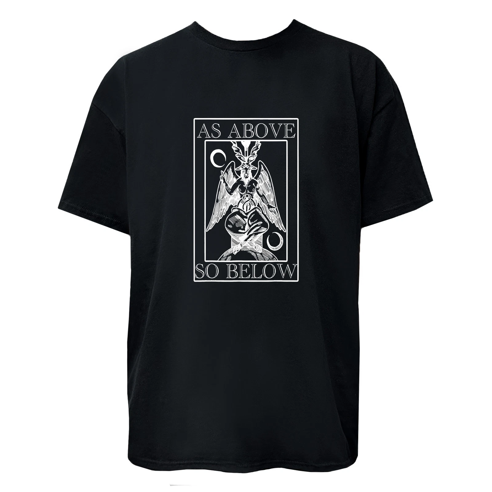 As Above So Below A Spiritual Symbol And A Graphic Quote Unisex T-Shirt ...